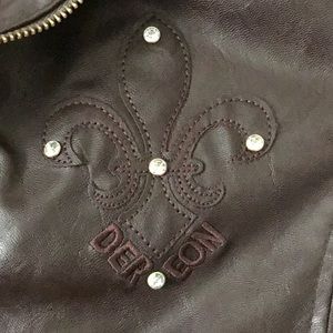 Dereon | Jackets & Coats | House Of Dereon Chocolate Faux Leather ...